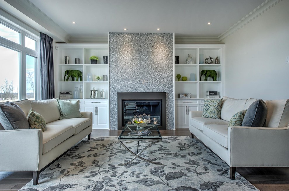 Tamarack Homes - Oxford Model - Transitional - Living Room - Ottawa ...