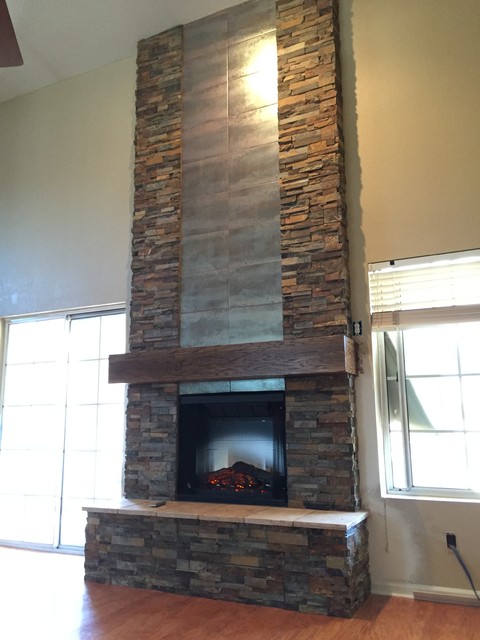 Tanglewood Dr-Fireplace - Modern - Living Room - Phoenix - by Nu Wavz ...