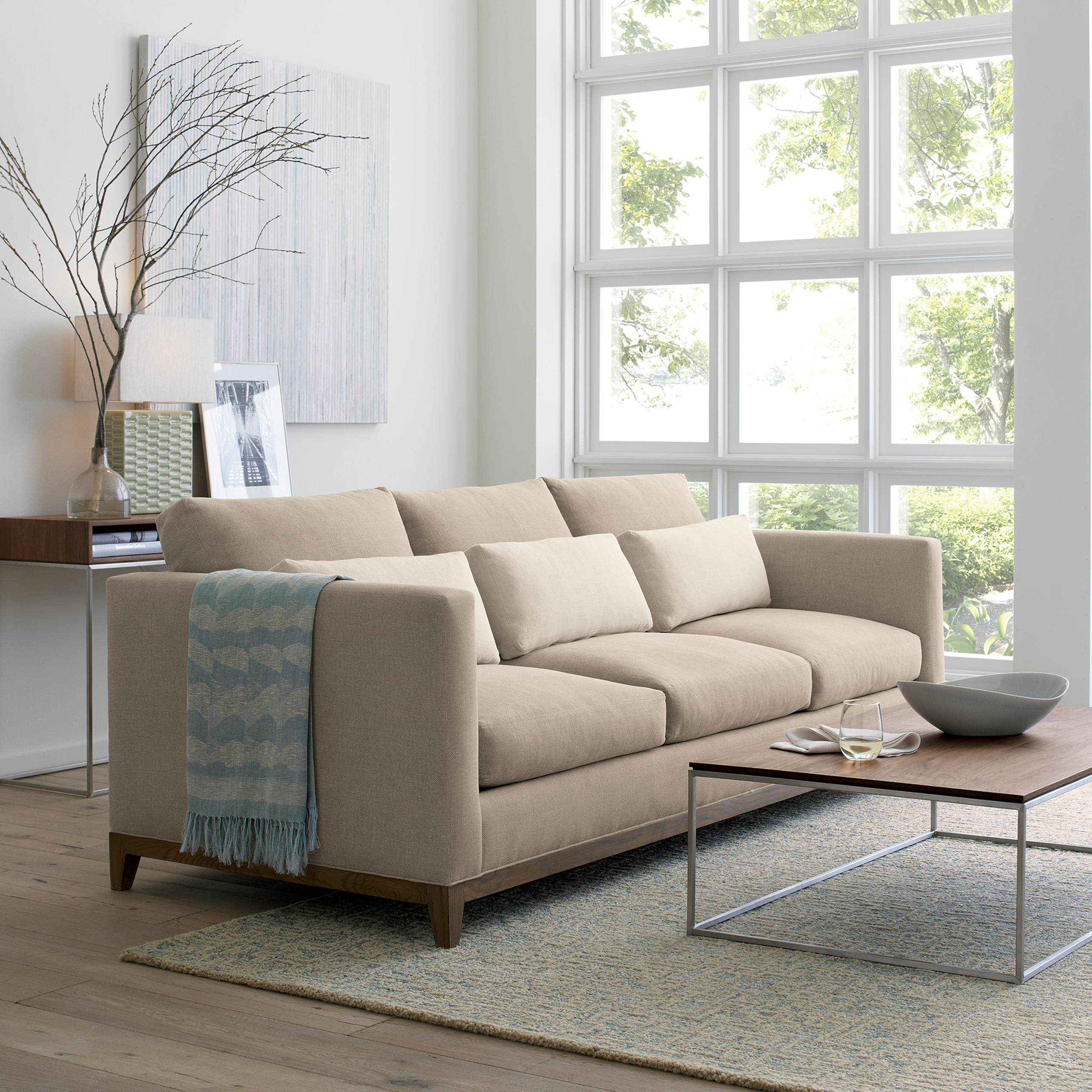 Taraval 3 Seat Sofa Review | Baci Living Room