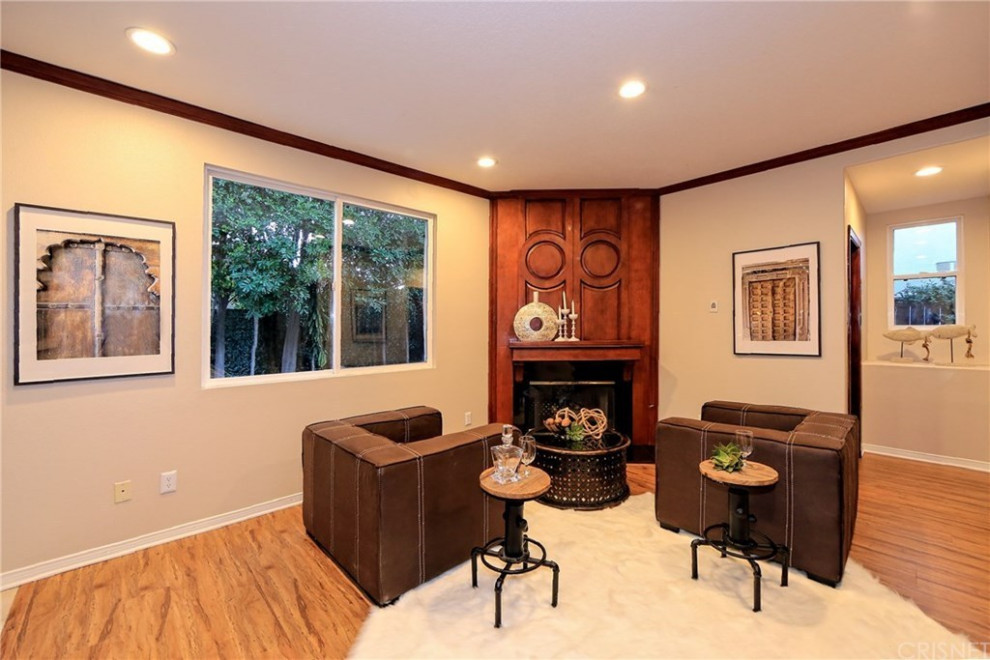 Tarzana | Spanish Style Home | Interior Design - Transitional - Living ...