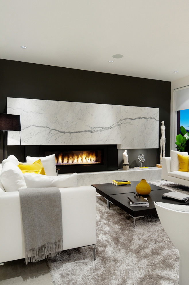 The Aspen - Contemporary - Living Room - Calgary - by Karoleena Homes ...