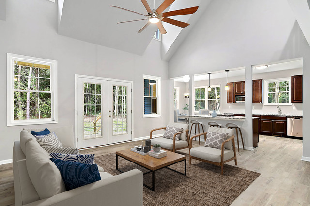 The Courtney House Plan 706 - Arts & Crafts - Living Room - Other - by ...