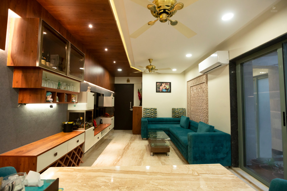 THE CURATED HOME - Living Room - Pune - by Thumbnail Design Studio | Houzz