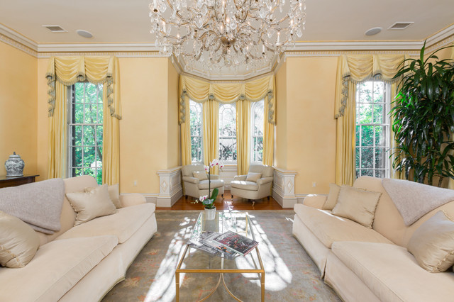 The Dodge Mansion - Traditional - Living Room - DC Metro - by Overmyer ...