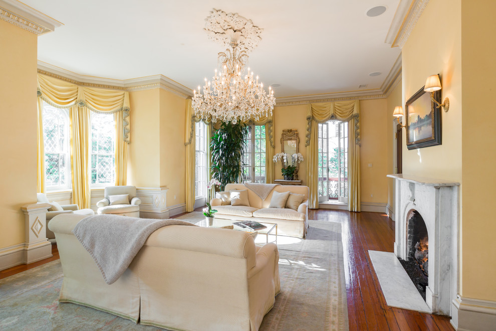 The Dodge Mansion - Traditional - Living Room - DC Metro - by Overmyer ...