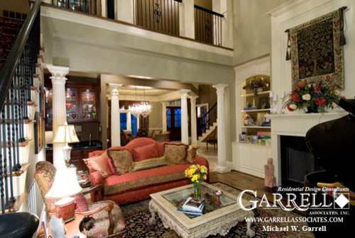 The Edencrest Manor House Plan 07424, Grand Room - Traditional - Living ...