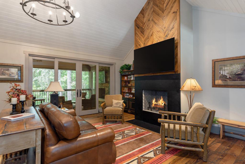 The Eleanor House Plan 1314 - Rustic - Living Room - Other - by Donald ...