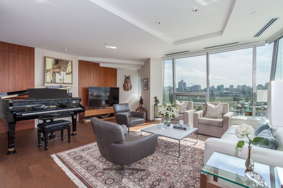 The Erickson - Contemporary - Living Room - Vancouver - by User | Houzz