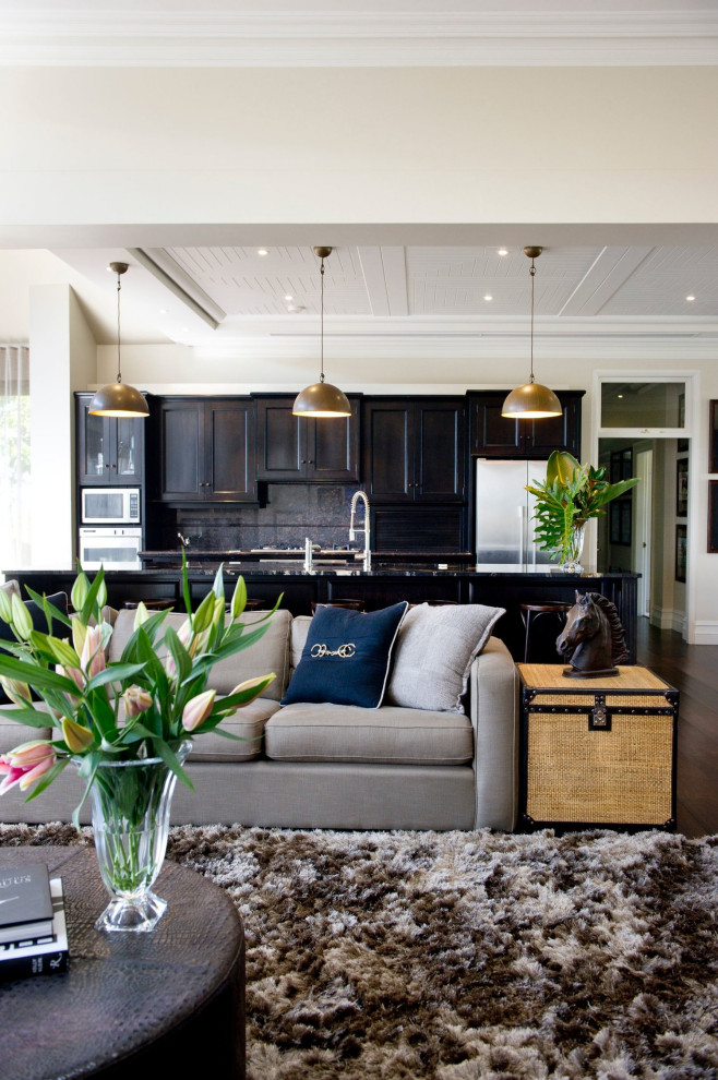 The Farm - Living Room & Kitchen - Rustic - Living Room - Central Coast ...