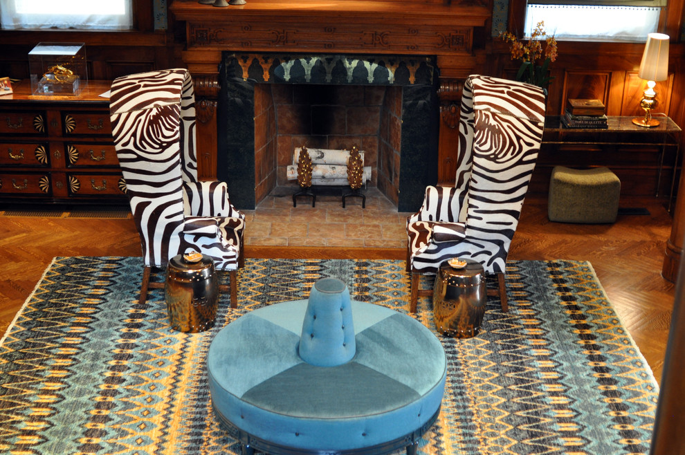 The Great Hall: Dara Rosenfeld Design - Classique - Salon - San ...