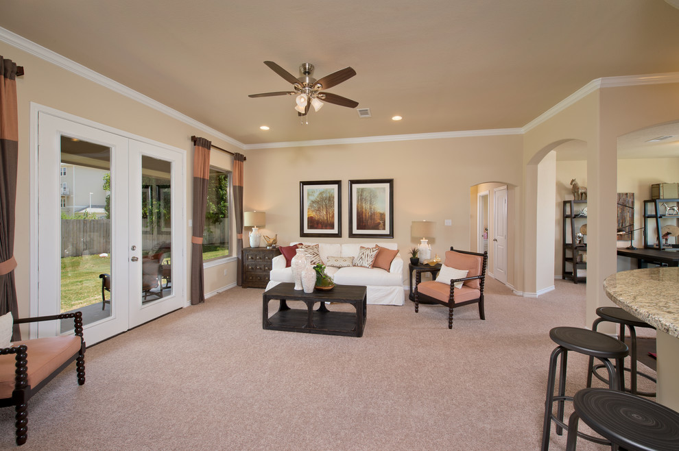 The Guadalupe - Living Room - Houston - by Tilson Homes | Houzz