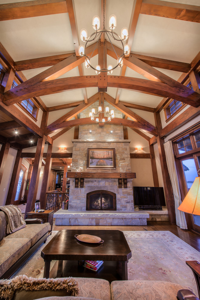 The Hill II - Craftsman - Living Room - Denver - by David Hueter Design ...