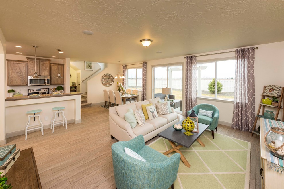 The Hudson at Timbermist - 9500 S. Saratov Way - Living Room - Boise ...