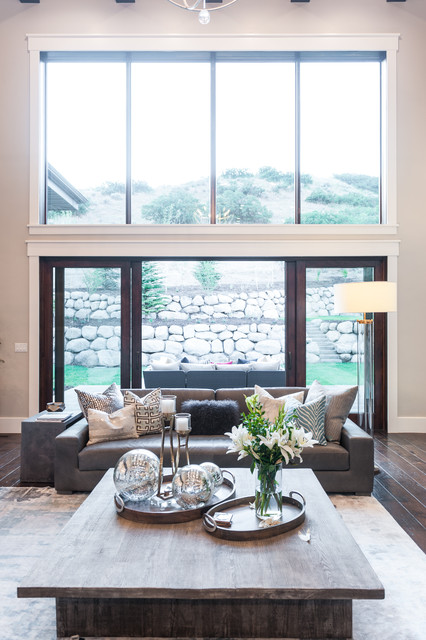 The Kimberly--Great Room - Contemporary - Living Room - Salt Lake City ...