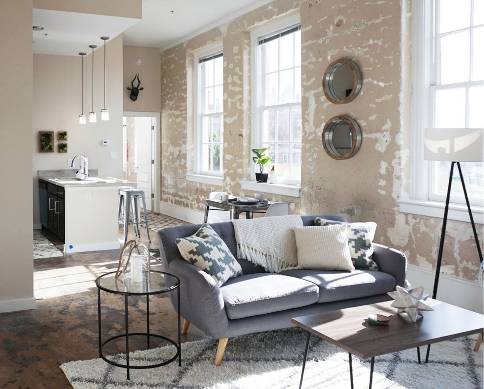 The Lofts Model Unit - Contemporary - Living Room - Richmond - by ...
