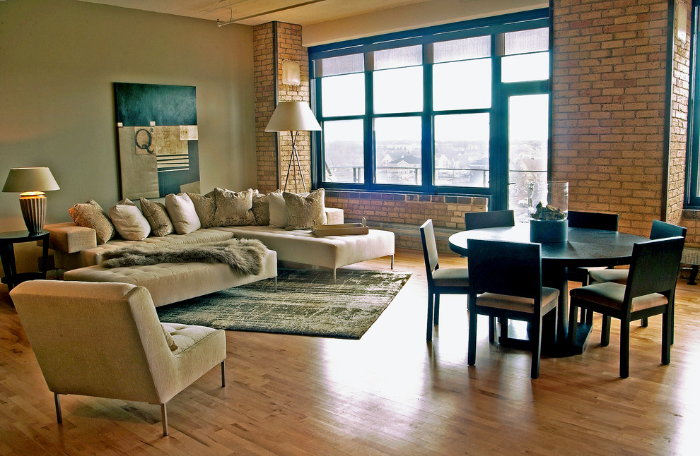 The Lofts Of IMS - Living Room - Minneapolis - by REVELRY STUDIO | Houzz