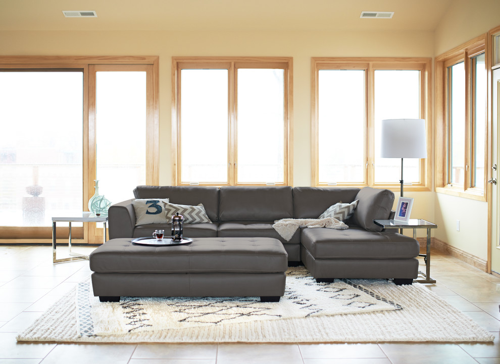 The Lyon Gray Collection - Contemporary - Living Room - Wilmington - by ...