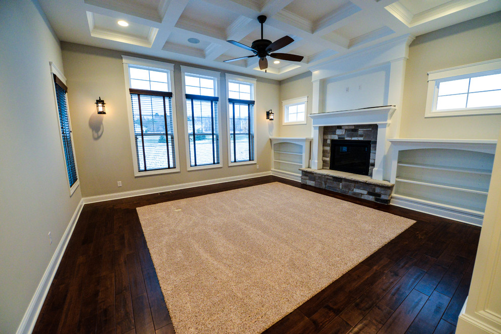 The Madison - Craftsman - Living Room - Chicago - by Steiner Homes LTD ...