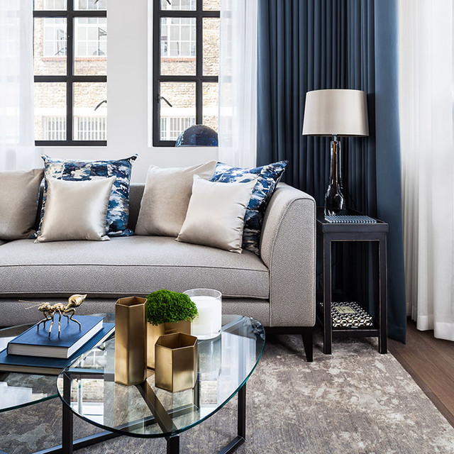 The Maple Building: Apartment - Contemporary - Living Room - London ...