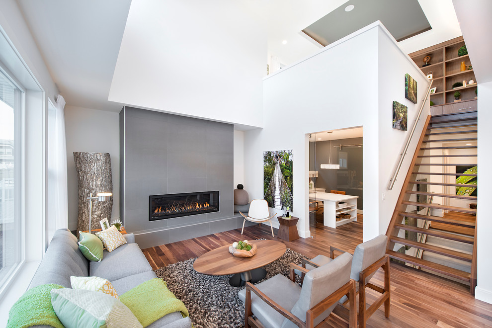 The McGregor in Mahogany, Calgary - Modern - Wohnbereich - Calgary ...