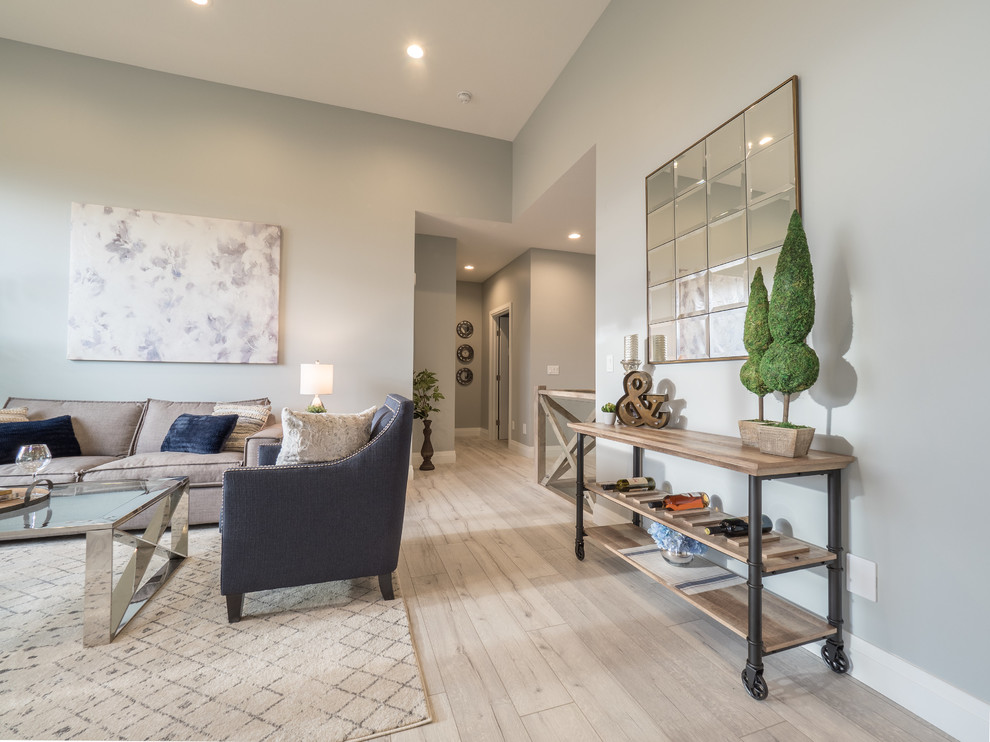 The Meadowlark - Transitional - Living Room - Calgary - by Ridge Stone ...