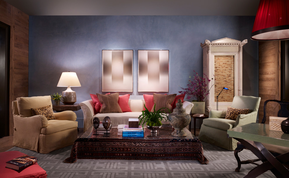 The Merchandise Mart Dream Home - Eclectic - Living Room - Chicago - by ...