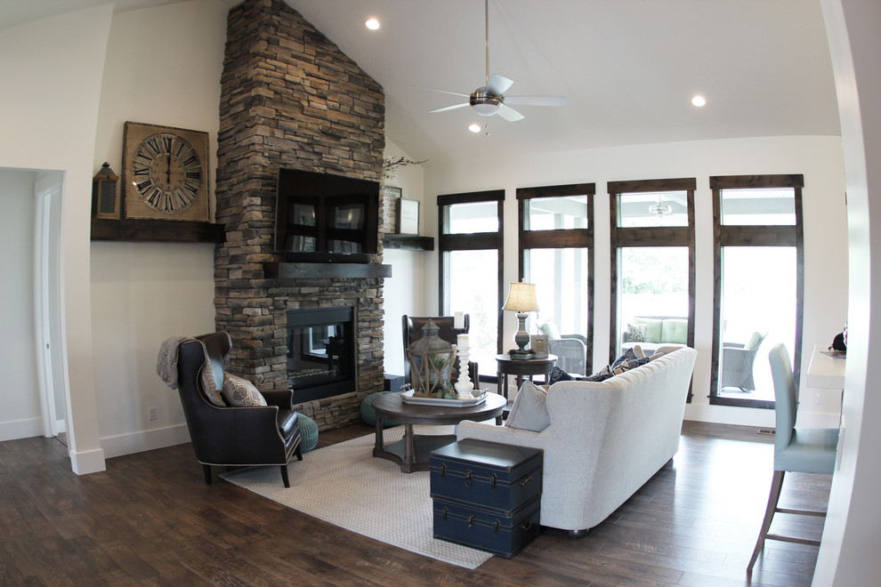 the MERINO - Rustic - Living Room - Salt Lake City - by Tailor Built ...