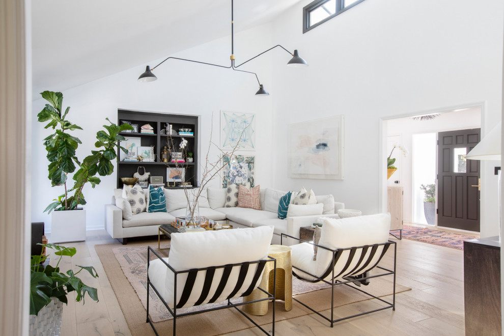 The Mod Pod - Beach Style - Living Room - Charleston - by Megan Molten ...
