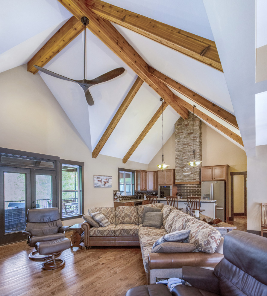 The Oliver House Plan 1427 - Rustic - Living Room - Other - by Donald A ...