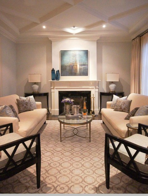 The Princeton - Transitional - Living Room - Toronto - by Raphael Gomes ...