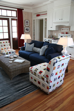 The Red Rickshaw - Traditional - Living Room - Raleigh - by The Red ...