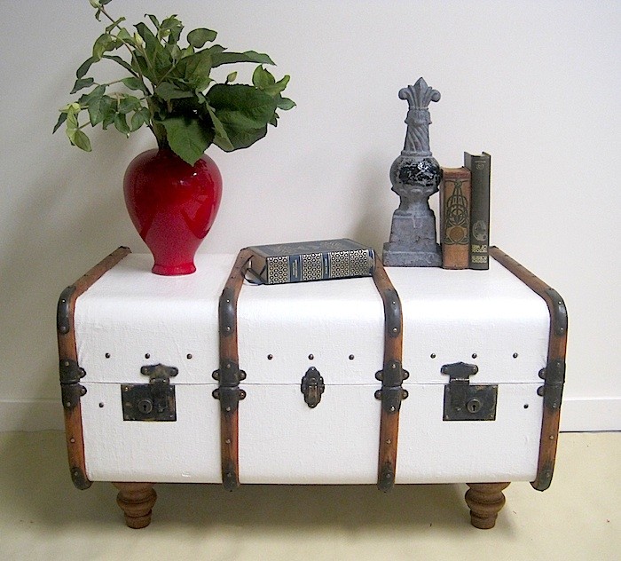 The repurposed trunk - front - Traditional - Living Room - Toronto | Houzz