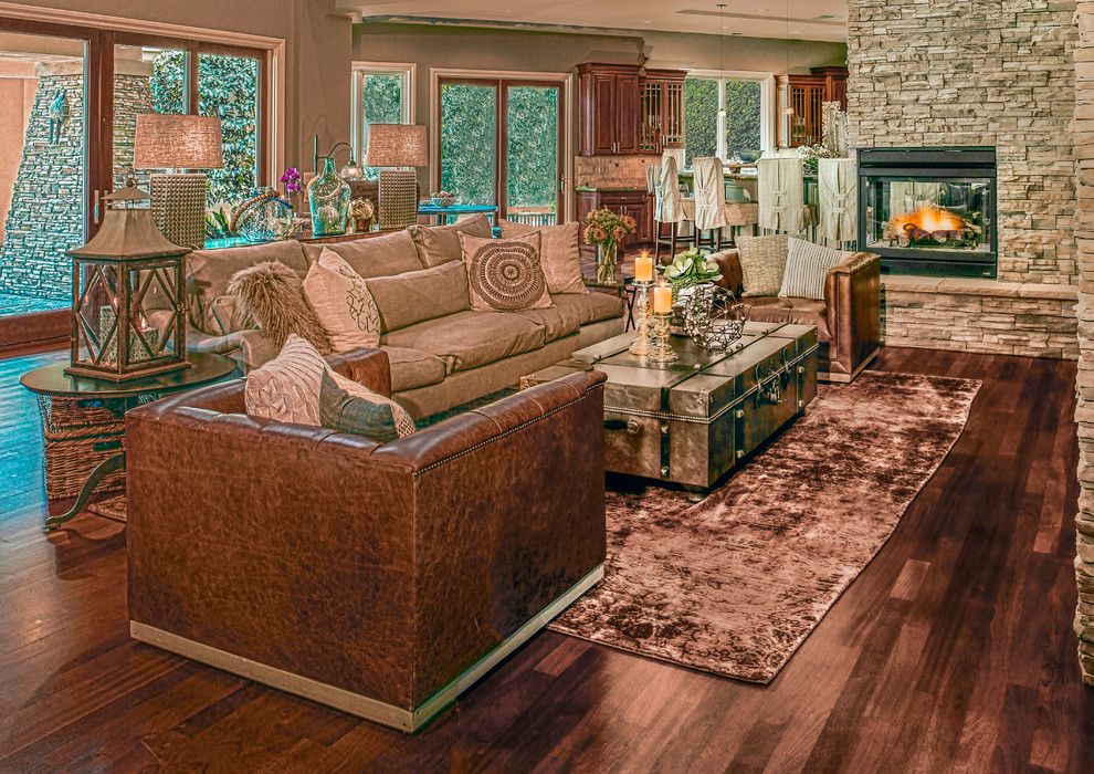 THE RIDGES - RESTORATION STYLE TRADITIONAL - Transitional - Living Room ...