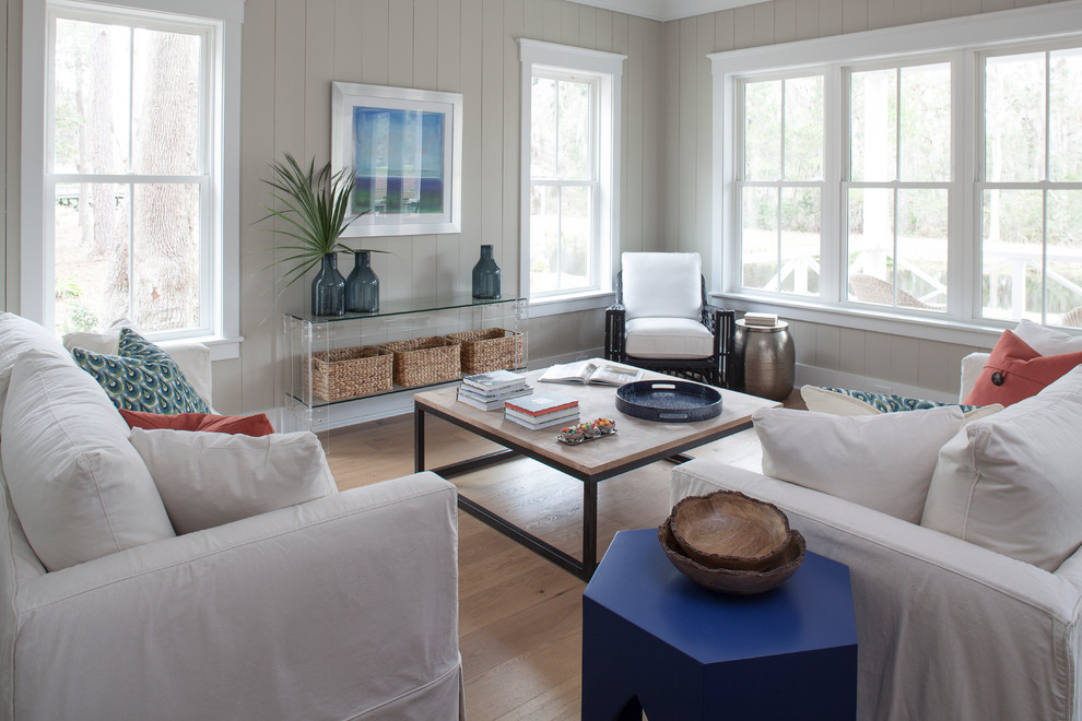 The Sanctuary at Haig Point, Daufuskie, SC - Beach Style - Living Room ...