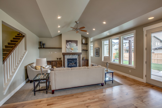 The Sapphire (Gable) - Traditional - Living Room - Boise - by Alturas ...