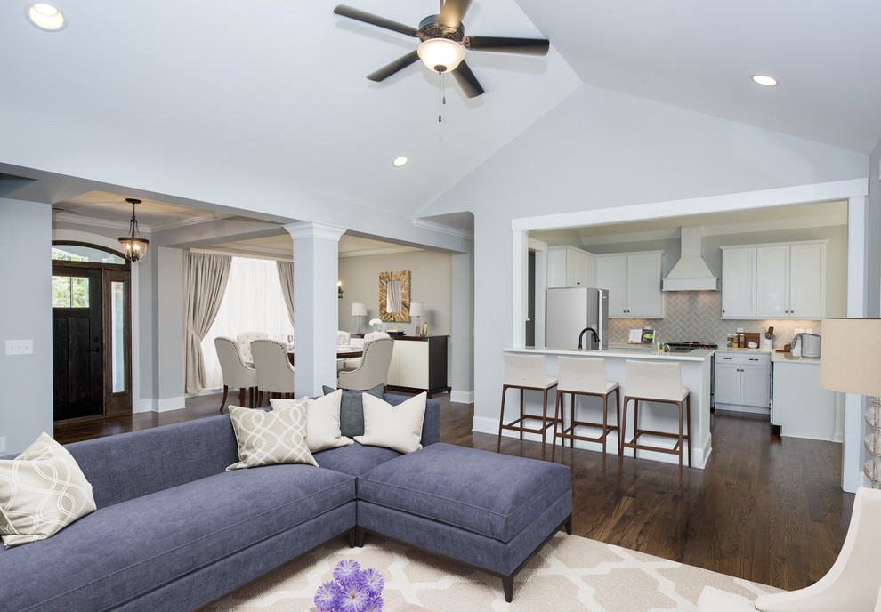 The Satchwell Plan 967 - Craftsman - Living Room - Other - by Donald A ...