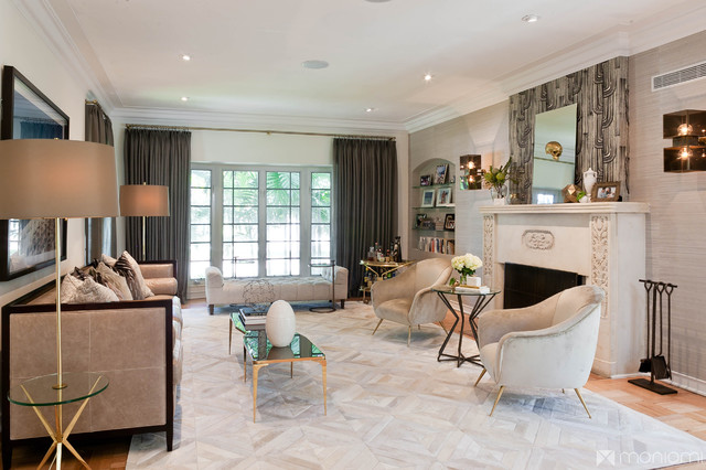 The Socialites - Transitional - Living Room - Miami - by Moniomi Design ...
