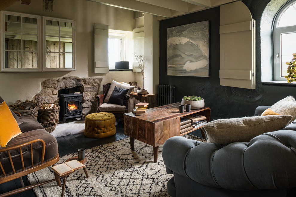 The Stack - Country - Living Room - Cornwall - by Unique Homestays ...