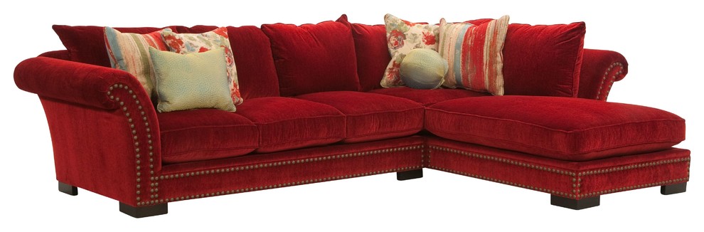 The Tara Sectional - Transitional - Living Room - San Diego - by Jerome ...