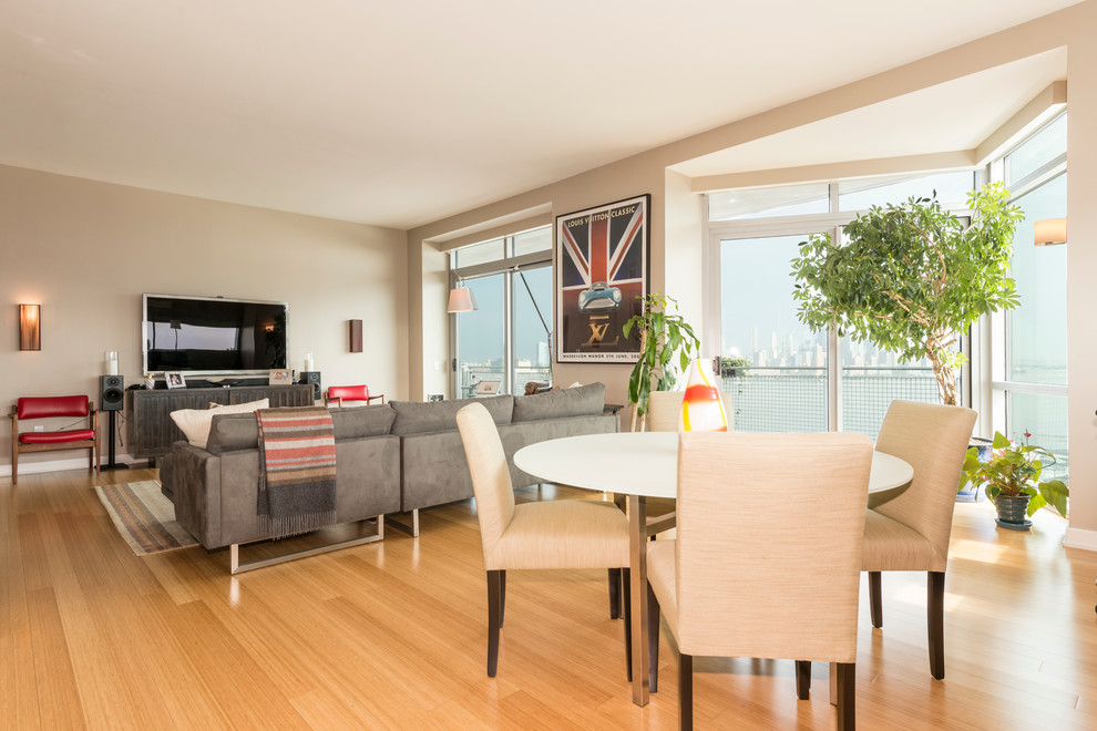 The W Hotel Residences - Contemporary - Living Room - New York - by ...