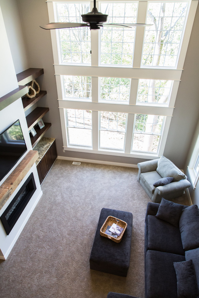 The Willow, a Custom Home by Hanson Homes, Inc. - Living Room - Grand ...