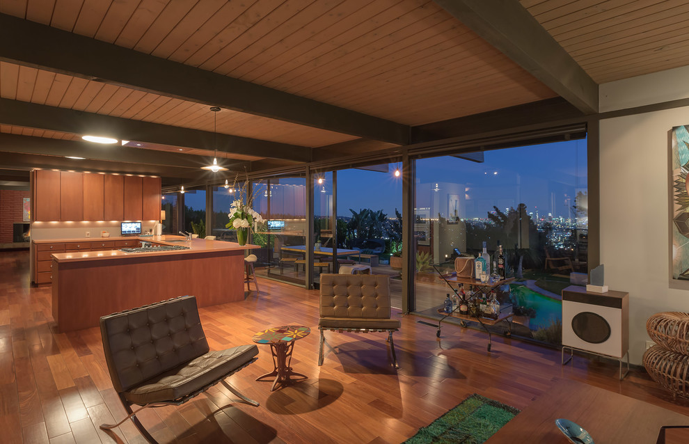 The Wong House. Architects Buff and Hensman. 1969 - Midcentury - Living ...