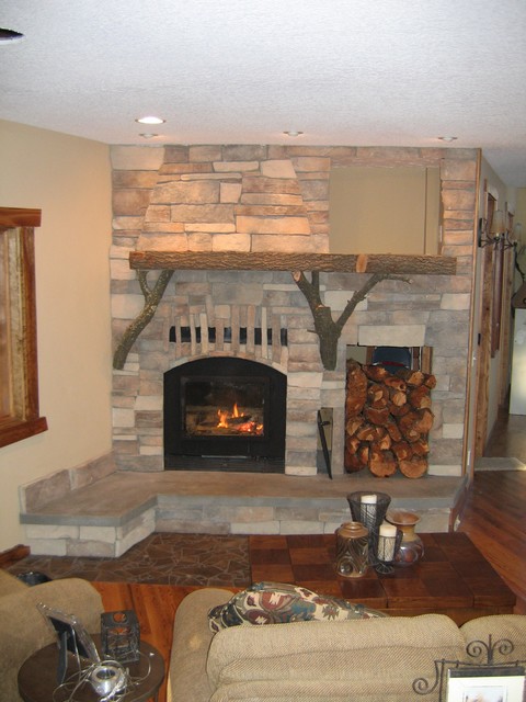 THE Z-MAX Zero Clearance Fireplace - Montagne - Salon - Minneapolis ...
