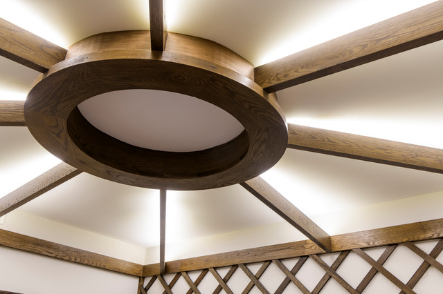 Themed Traditional Mongolian Room - Ceiling Details - Contemporary ...
