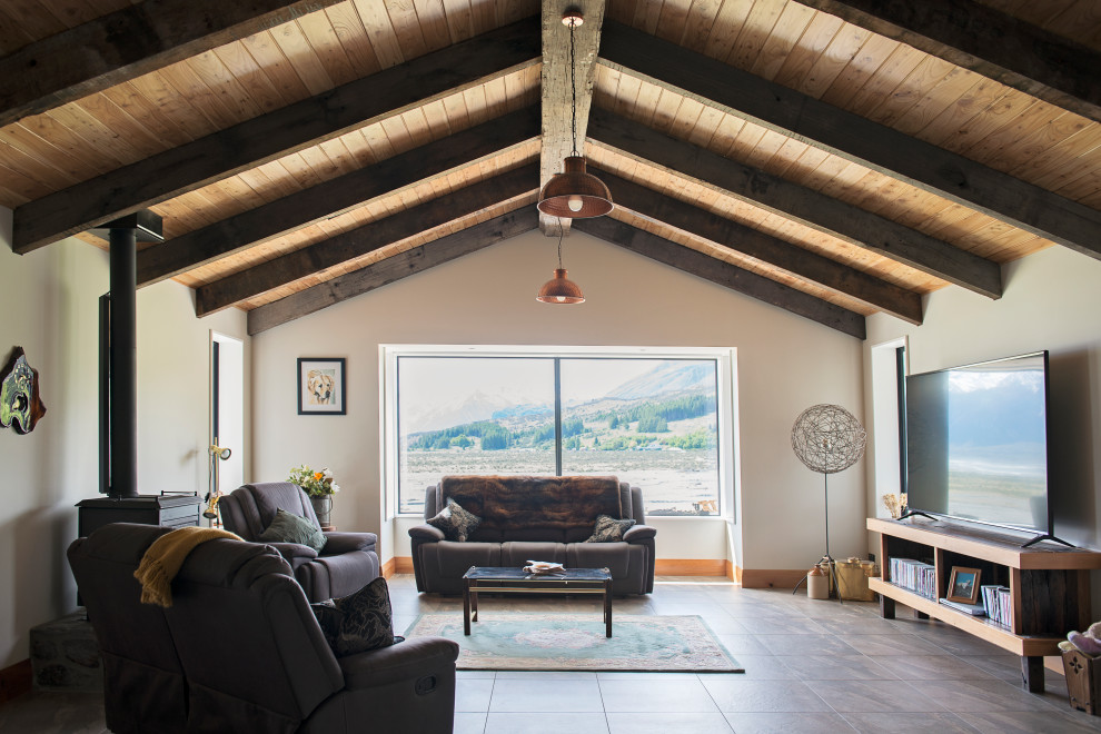 These beautiful recycled beams from Jmac Joinery and timber for the T&G ...