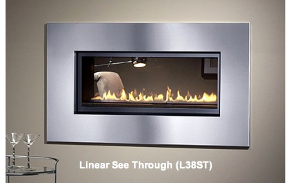 Thin fire walls - Contemporary - Living Room | Houzz