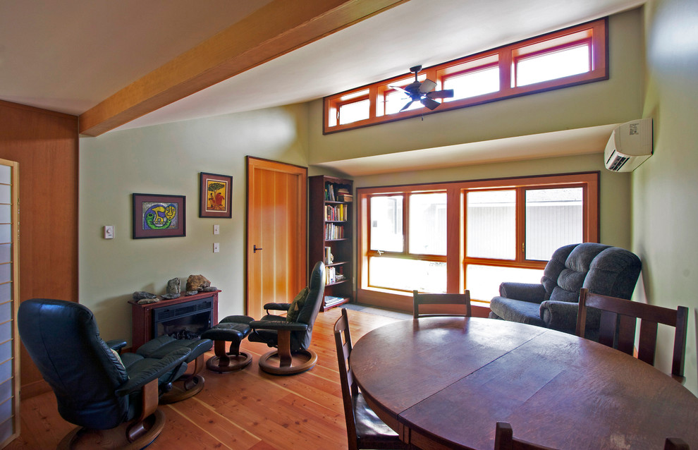 This passive solar addition also added an entire new living space to ...