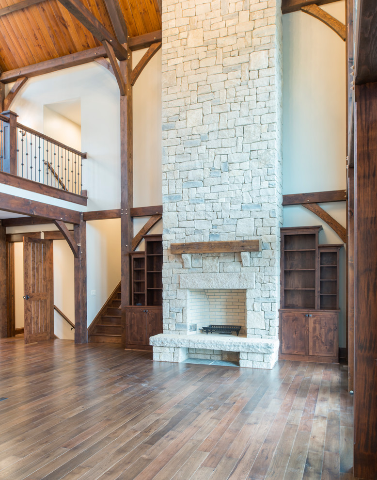 Timber Frame - Lexington Charmer - Salon - Cleveland - par Shrock ...