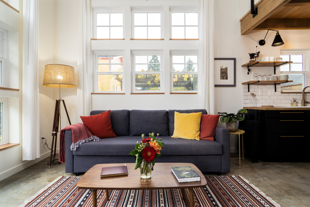 Timby ADU - Farmhouse - Living Room - Portland - by Shelter Solutions ...