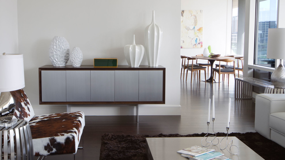 Tom Gaglardi (Dallas Stars Owner) Residence - Modern - Living Room ...